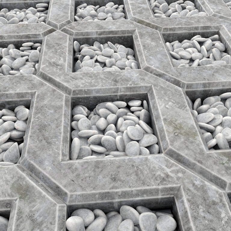 Eco parking pebbles n5 (255890) 3D model - Download 3D model Eco ...