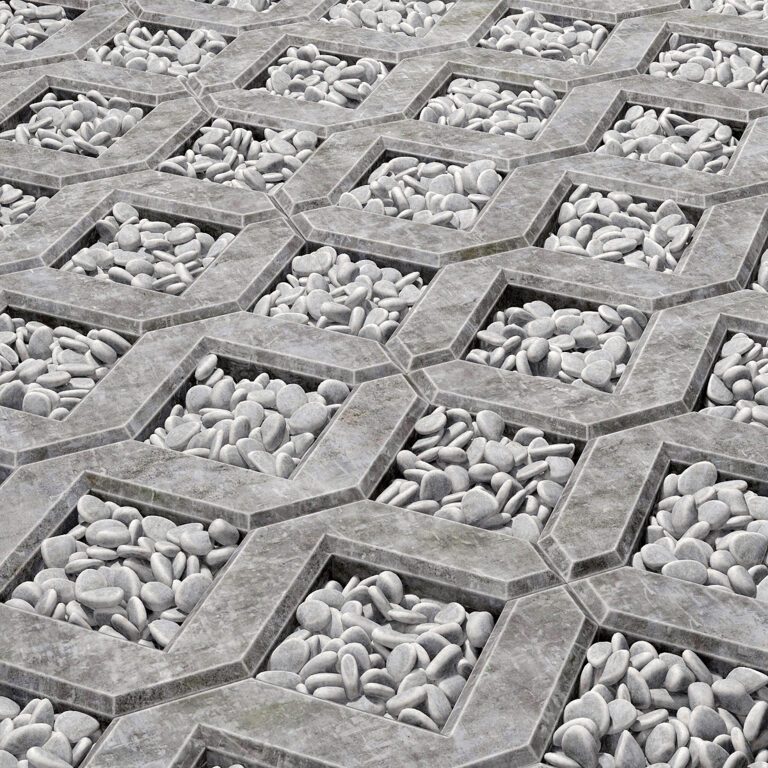 Eco parking pebbles n5 (255890) 3D model - Download 3D model Eco ...