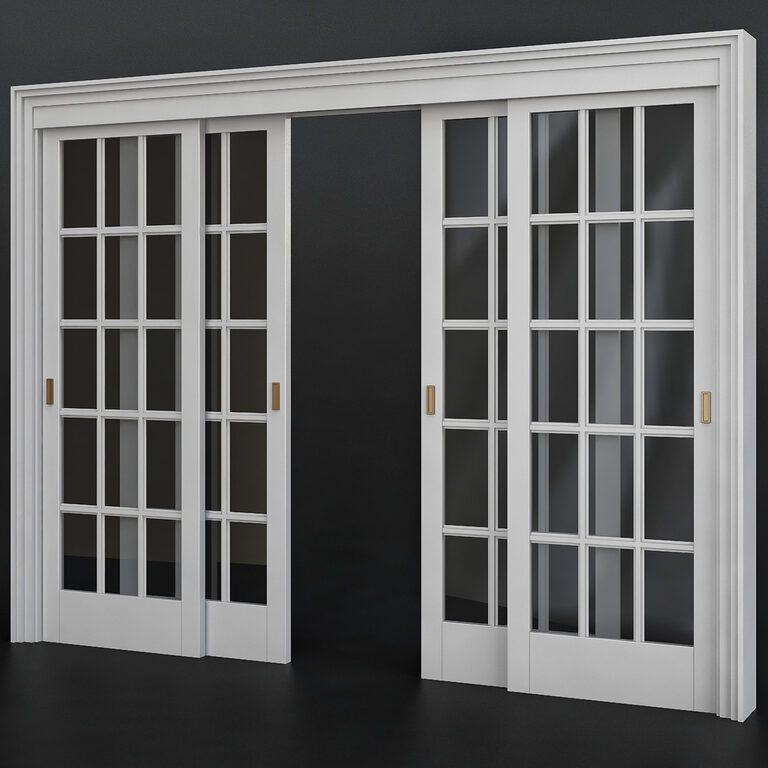 Doors low poly 3d model collection (25689) 3D model - Download 3D model ...
