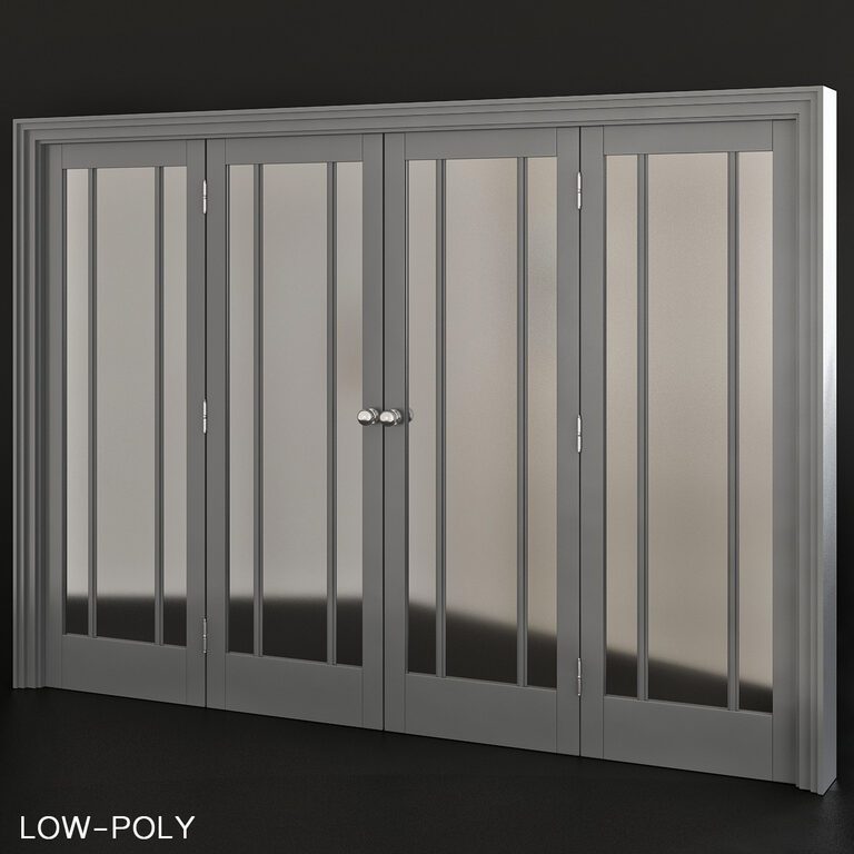 Doors low poly collection (25729) 3D model - Download 3D model Doors ...