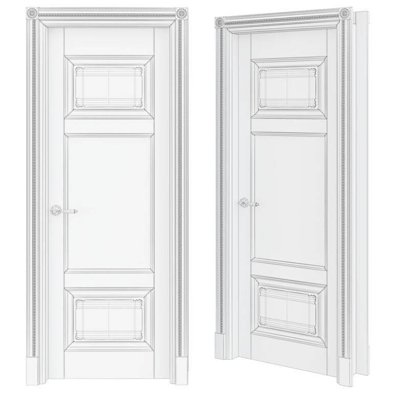Interior Doors Premium Pro №27 (25733) 3D model - Download 3D model ...