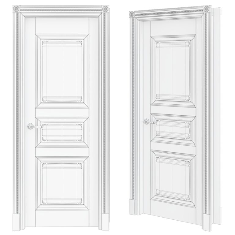 Interior Doors Premium Pro №22 (25738) 3D model - Download 3D model ...