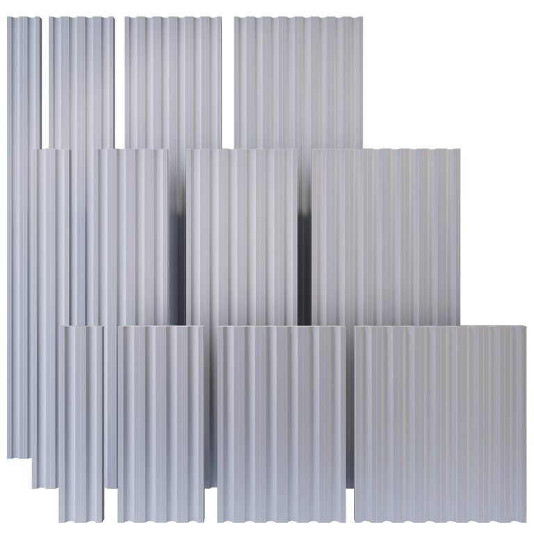 Corrugated Wood Panels WD5 (25782) 3D model - Download 3D model ...
