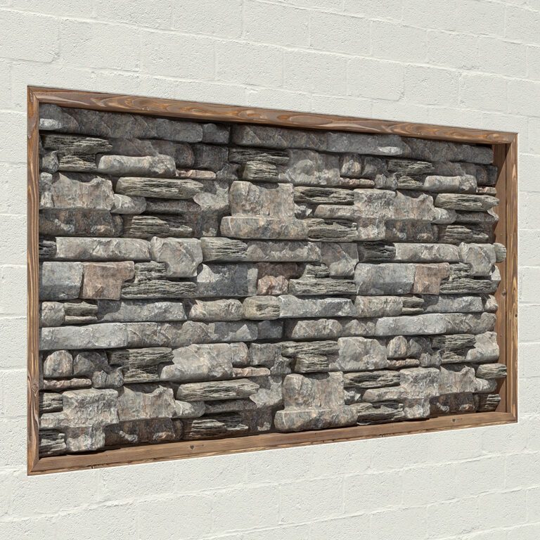Stone panel decorative n5 (257886) 3D model - Download 3D model Stone ...