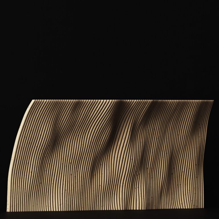 Parametric panel wood rail n2 (259060) 3D model - Download 3D model ...