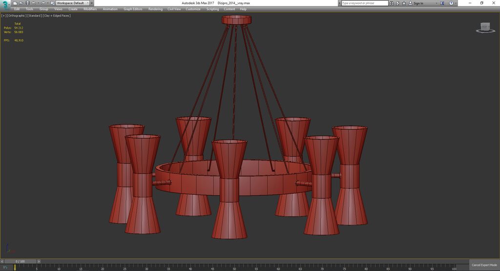 Chandeliers 3d models Collection 10 pieces (26190) 3D model - Download ...