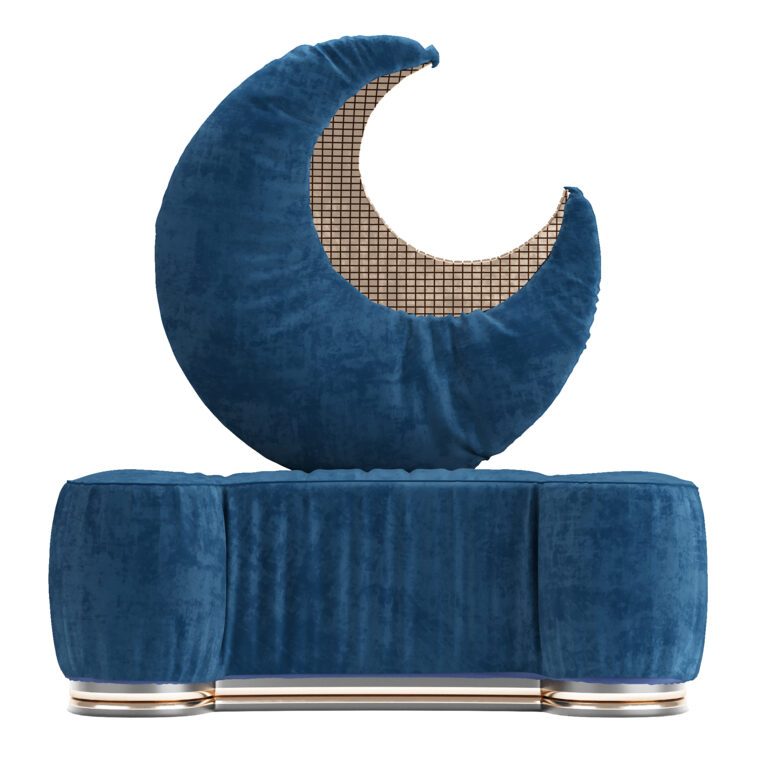 Sicis The black moon sofa (271353) 3D model - Download 3D model Sicis ...