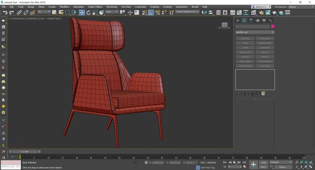 Armchairs low poly model collection (27376) 3D model - Download 3D ...