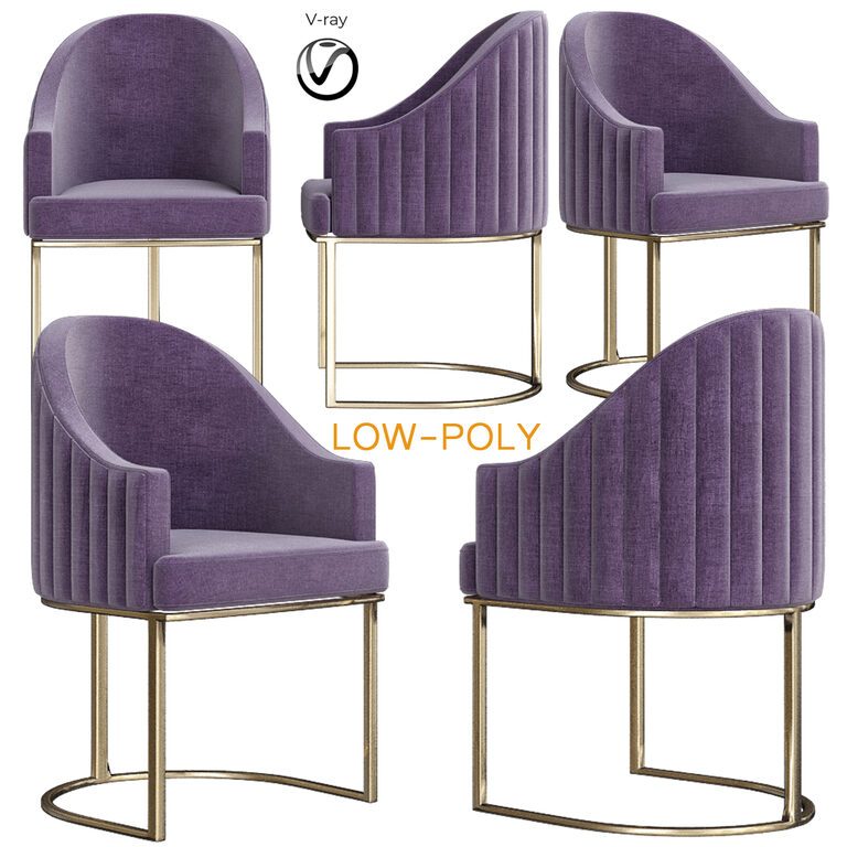 Signorini Coco - Isabel Armchair (27444) 3D model - Download 3D model ...