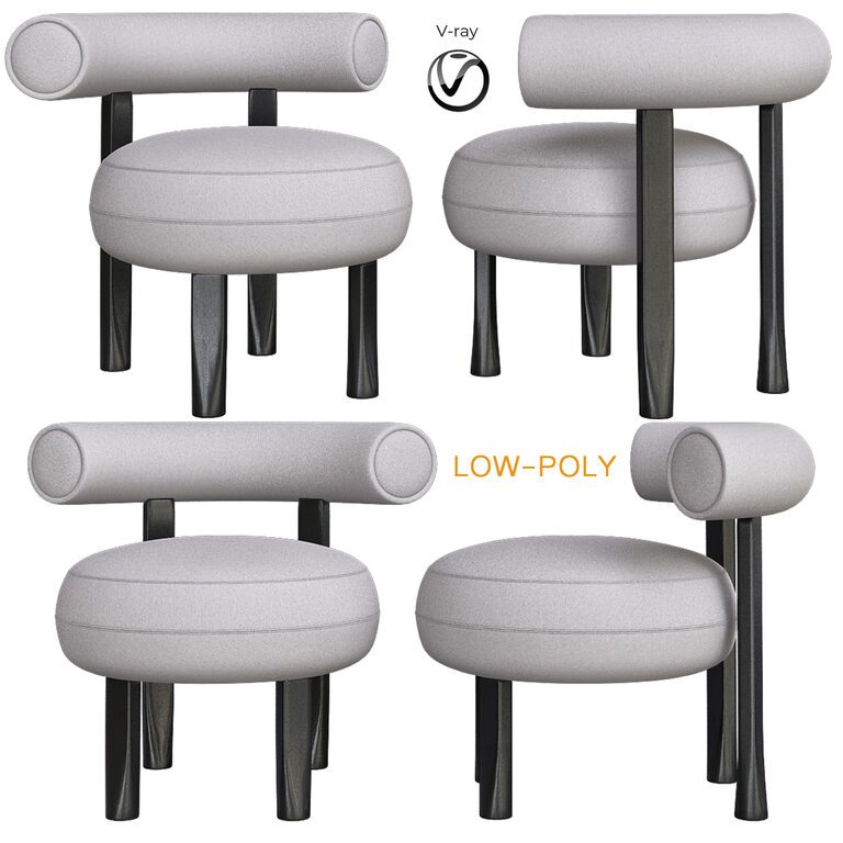 Chair collection 10 pieces (1) (27579) 3D model - Download 3D model ...