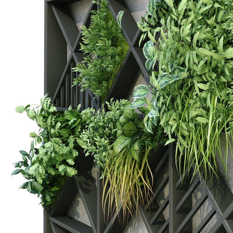 Vertical plant set 183 (298439) 3D model - Download 3D model Vertical ...