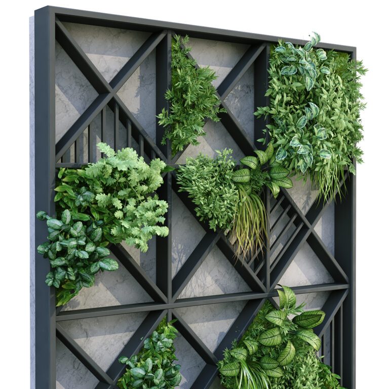 Vertical plant set 183 (298439) 3D model - Download 3D model Vertical ...