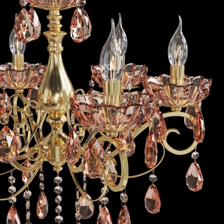 Eurosvet Escada Chandelier (309504) 3D model - Download 3D model ...