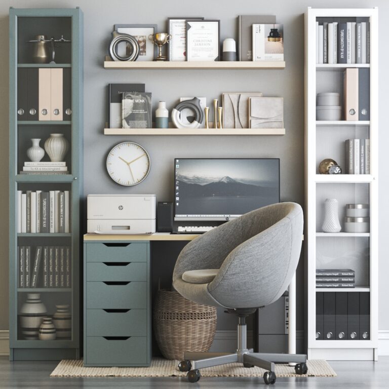 IKEA 105 office workplace 105 (311550) 3D model - Download 3D model ...