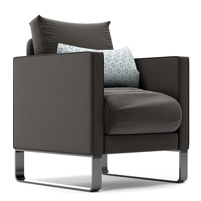 ROLF BENZ 009 CARA Armchair (316697) 3D model - Download 3D model ROLF ...