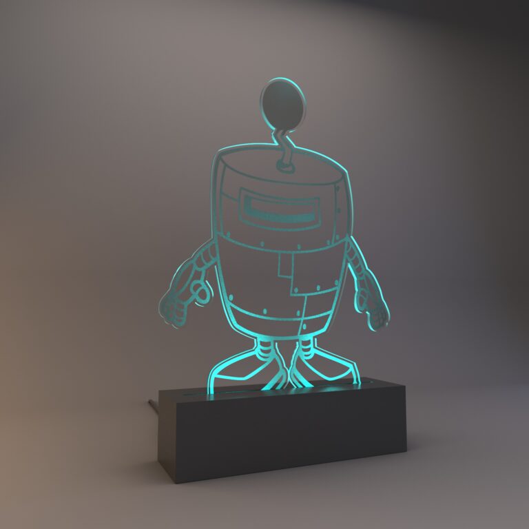 Lamp Robot 3 (317261) 3D model - Download 3D model Lamp Robot 3 (317261 ...