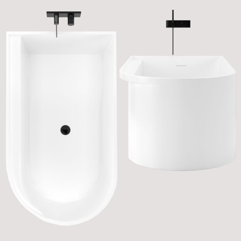 Ceramica Cielo FEBE Bath (317409) 3D model - Download 3D model Ceramica ...