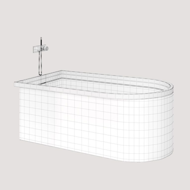 Ceramica Cielo FEBE Bath (317409) 3D model - Download 3D model Ceramica ...