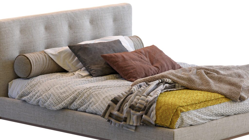Bed Andersen (317420) 3D model - Download 3D model Bed Andersen (317420 ...