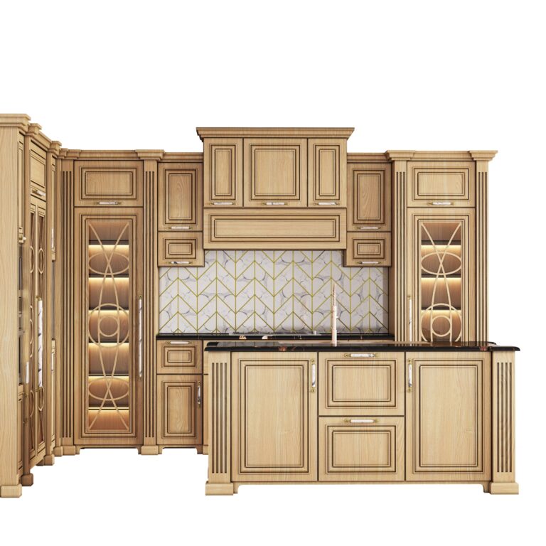 Classic kitchen 03 (317552) 3D model - Download 3D model Classic ...