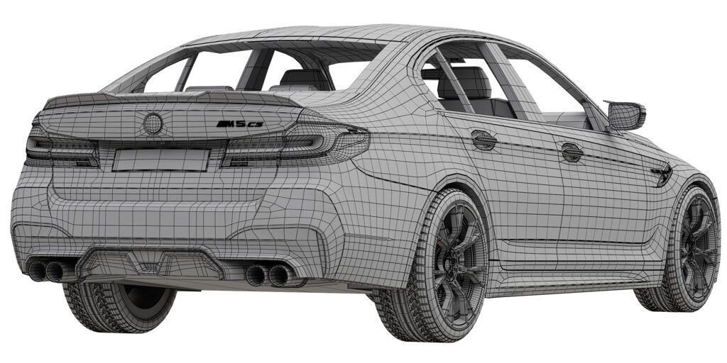 BMW M5 CS car (317906) 3D model - Download 3D model BMW M5 CS car ...