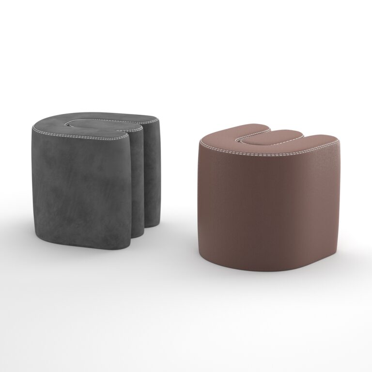 Adel Baxter pouf (318305) 3D model - Download 3D model Adel Baxter pouf ...