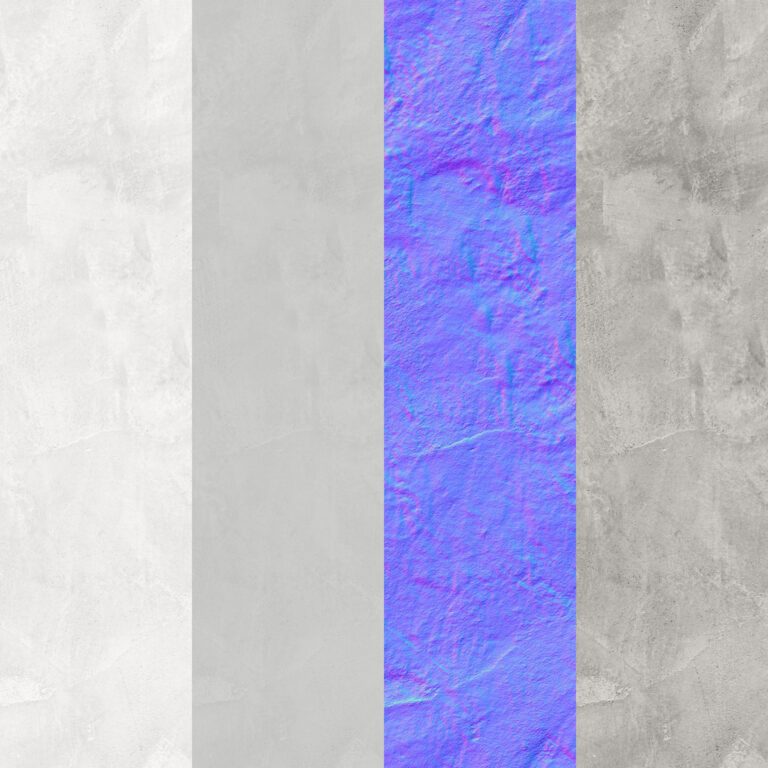 Seamless decorative plaster material (318602) 3D model - Download 3D ...
