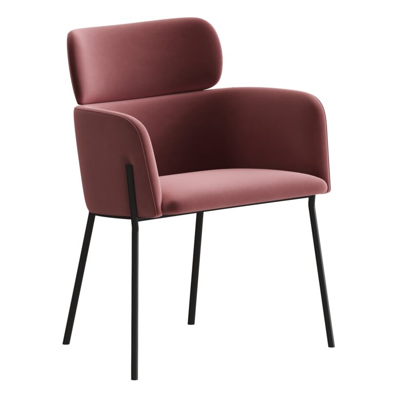 CB2 Azalea Brown Chair (318981) 3D model - Download 3D model CB2 Azalea ...
