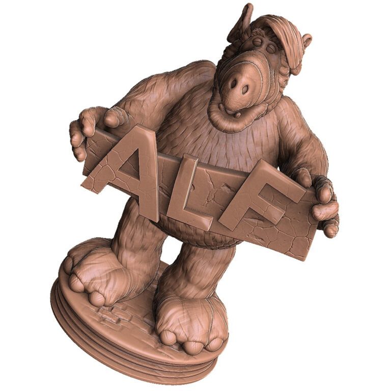 Alf. STL. 3D printing (319011) 3D model - Download 3D model Alf. STL ...