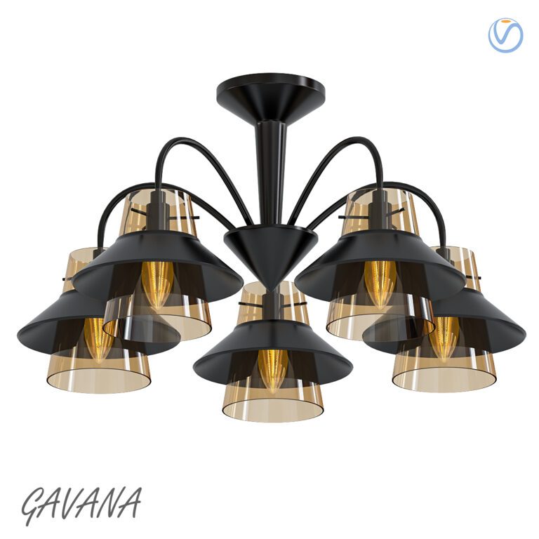 Gavana chandelier (319462) 3D model - Download 3D model Gavana ...