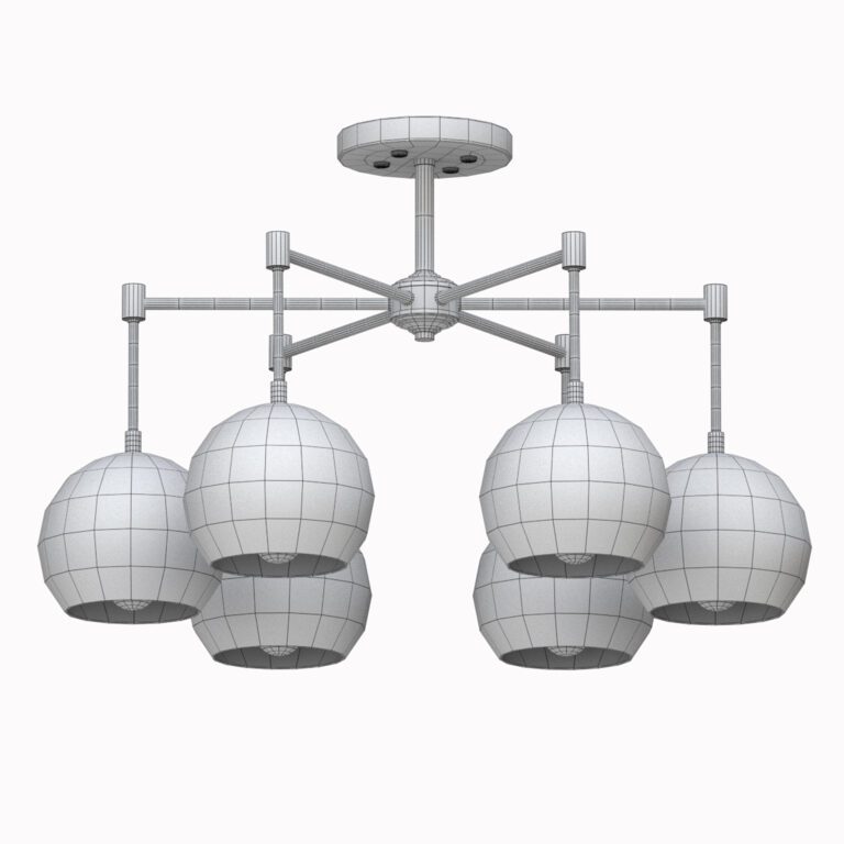 OST light chandelier (319499) 3D model - Download 3D model OST light ...