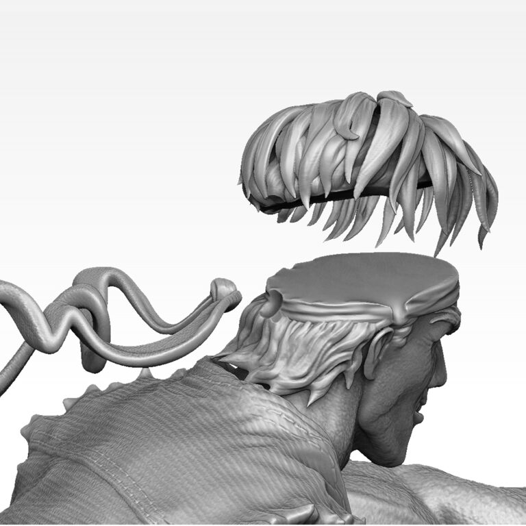 Ryu. Street Fighter II. STL. (320549) 3D model - Download 3D model Ryu ...