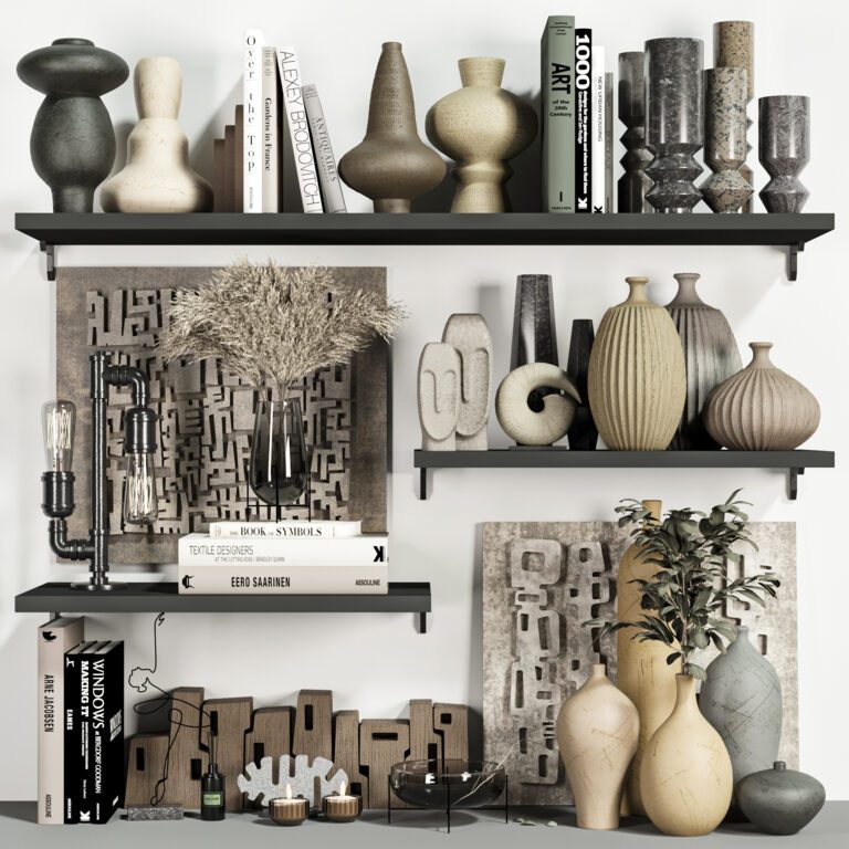 Decorative Set Vol004 320752 3d Model Download 3d Model Decorative