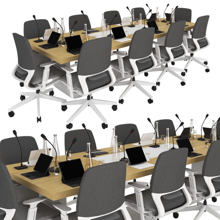 Conference table (320969) 3D model - Download 3D model Conference table ...