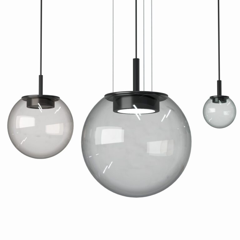 Orbis by brokis glass pendant lamp (320998) 3D model - Download 3D ...