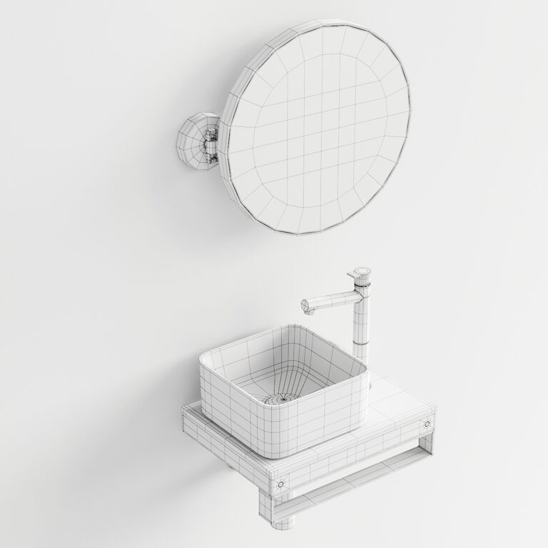 Ceramica Cielo Shui Comfort art. Milaq Square Washbasin Set 2 (321212 ...