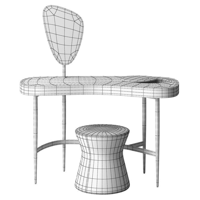 Dressing table VENUS By BONALDO (321405) 3D model - Download 3D model ...