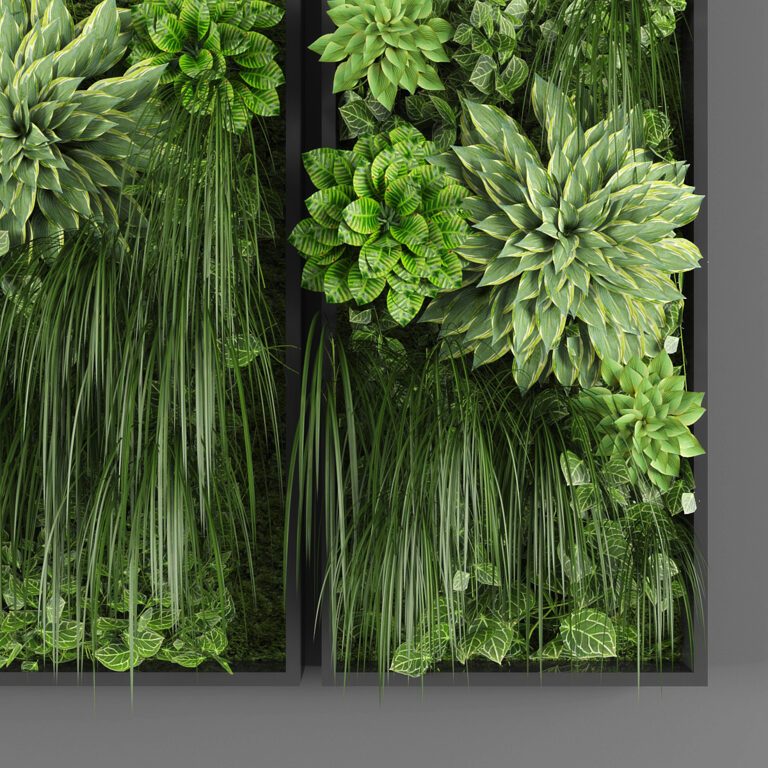 Vertical garden 028 (322025) 3D model - Download 3D model Vertical ...