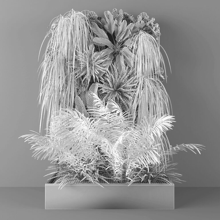 Vertical garden 034 (322032) 3D model - Download 3D model Vertical ...