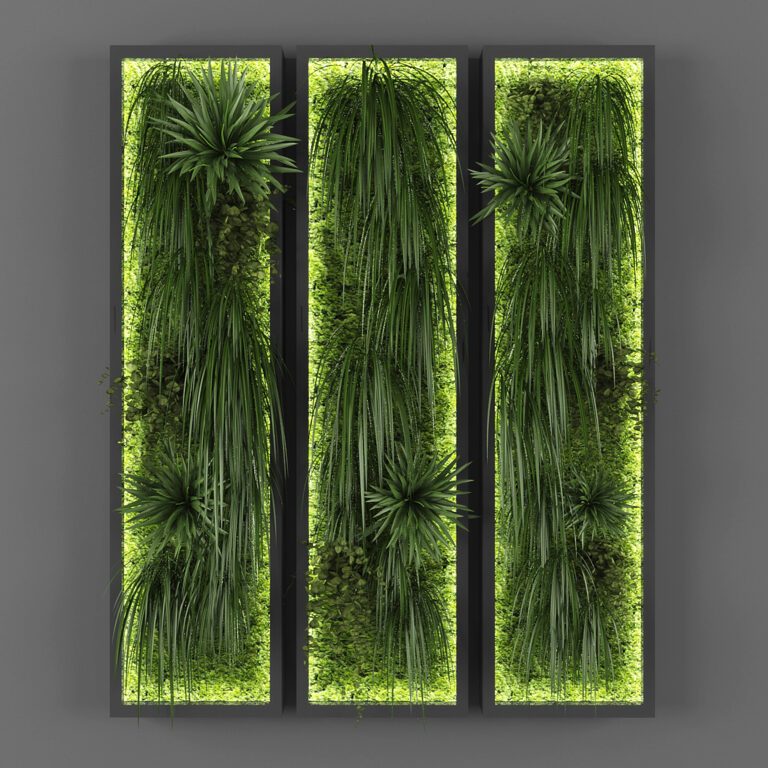 Vertical garden 042 (322043) 3D model - Download 3D model Vertical ...