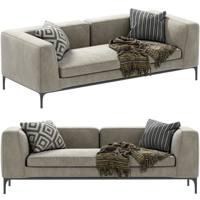 Arflex Lee Sofa (322055) 3D model - Download 3D model Arflex Lee Sofa ...