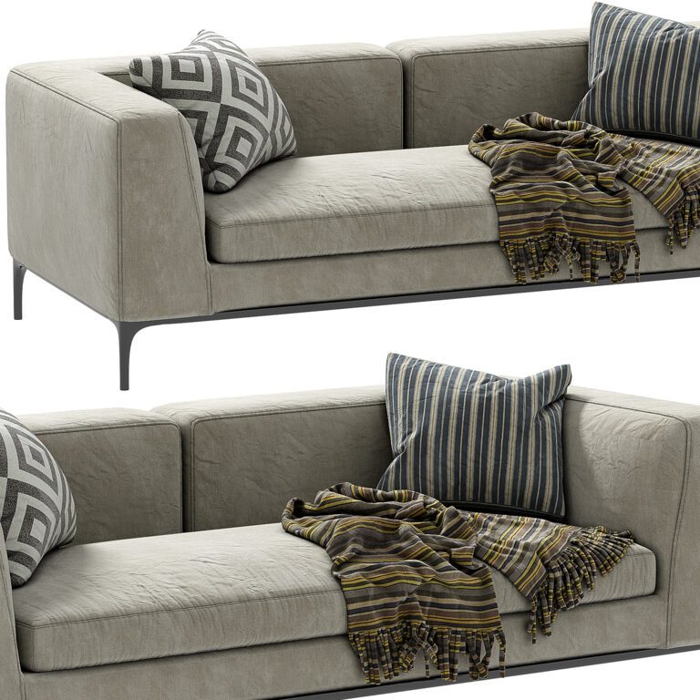 Arflex Lee Sofa (322055) 3D model - Download 3D model Arflex Lee Sofa ...