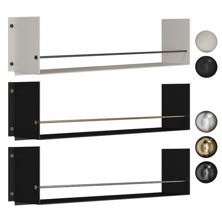 Buster & Punch Girder Shelf (322265) 3D model - Download 3D model ...