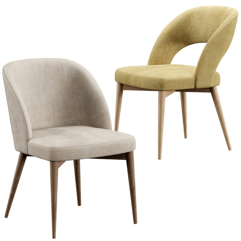 Niff Naff chair and Clark table (322473) 3D model - Download 3D model ...