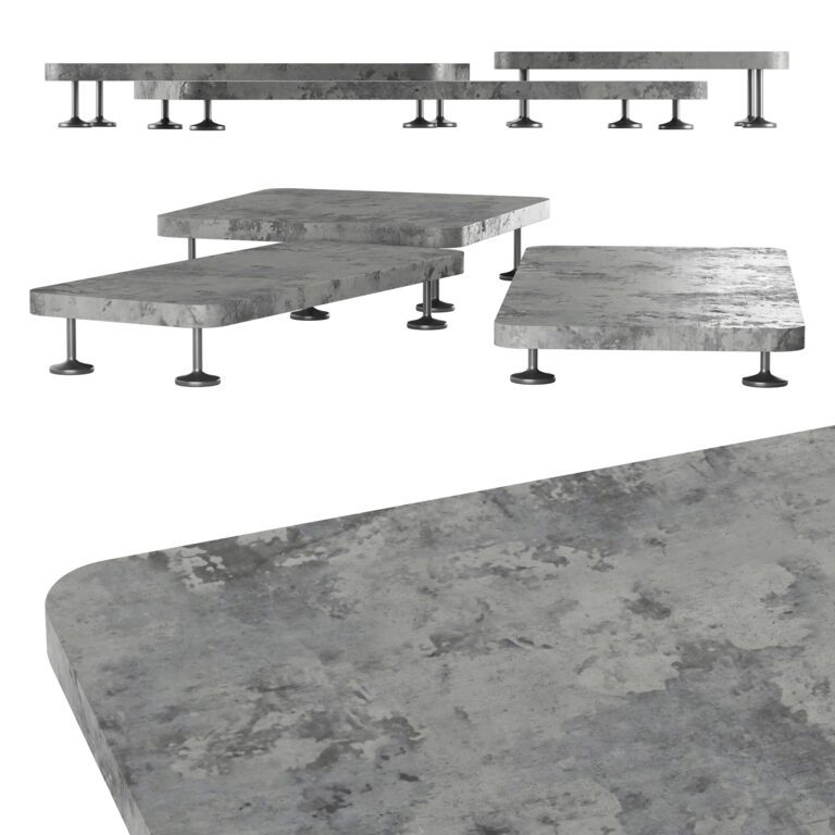 Coffee Tables Baxter Piombino (323753) 3D model - Download 3D model ...