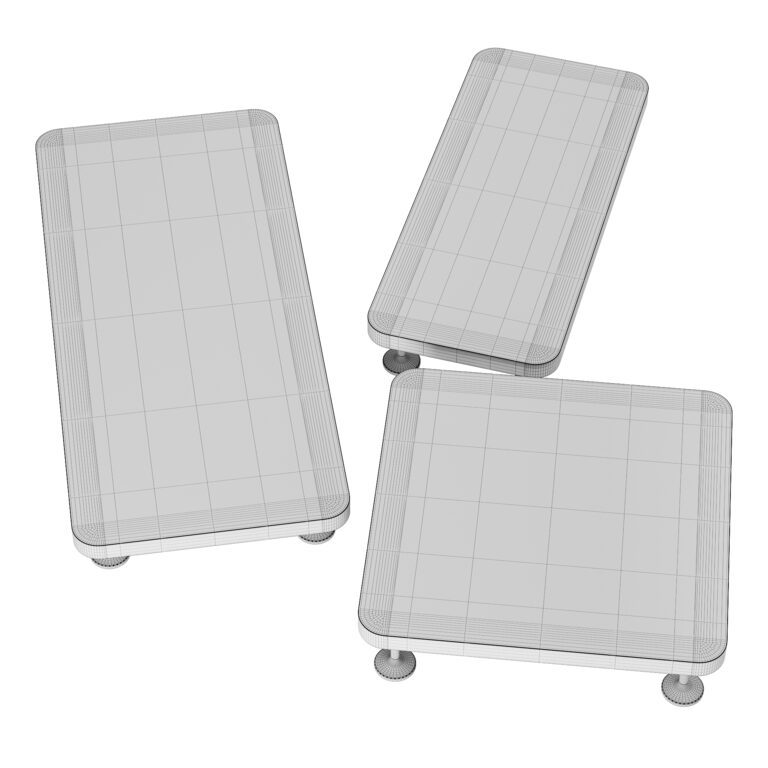 Coffee Tables Baxter Piombino (323753) 3D model - Download 3D model ...