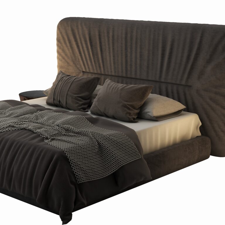 Drape Bed by Bartoli Design (324808) 3D model - Download 3D model Drape ...
