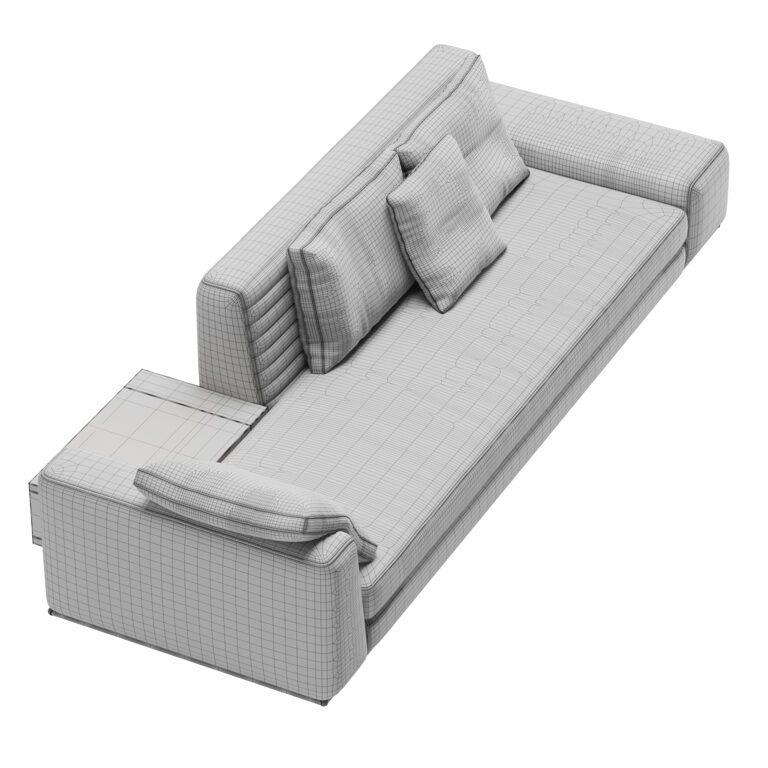 Minotti Roger Suite Sofa (324869) 3D model - Download 3D model Minotti ...