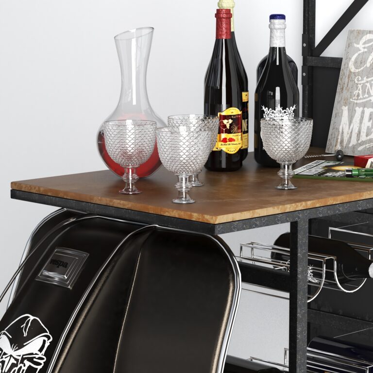 Vespa Bar (325039) 3D model - Download 3D model Vespa Bar (325039 ...