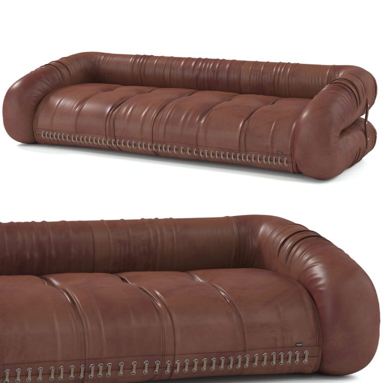 ANFIBIO sofa by Giovannetti (325104) 3D model - Download 3D model ...